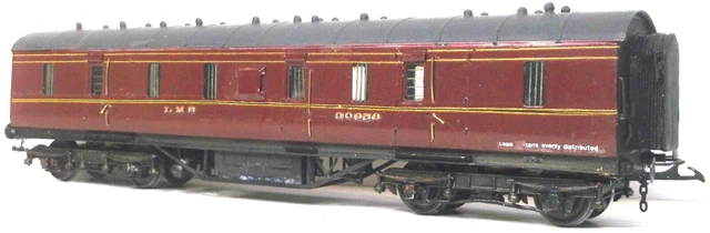 KIT BUILT BRASS Stanier Lms Full Brake Coach '30956' £42.99 - PicClick UK