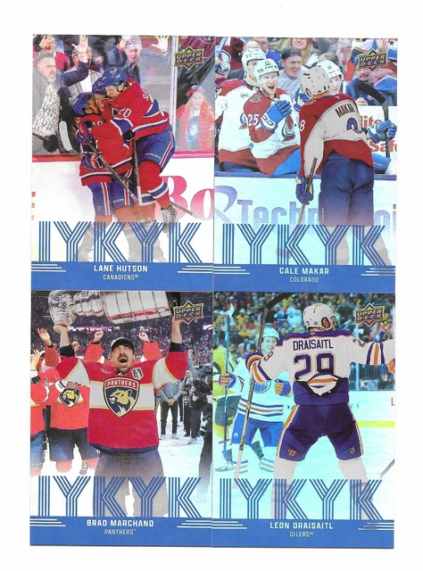 2025-26 UD SERIES 2 - IYKYK Insert - IYKYK-1 to IYKYK-15 Pick From List ...