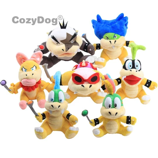 Super Mario Koopalings Bowser Jr Wendy Ludwig Iggy And Larry 2 5