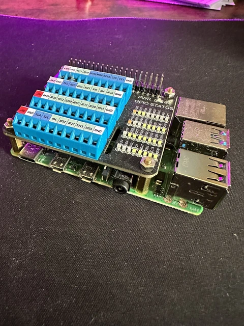 RASPBERRY PI 4 Model B 4gb With GPIO board & SD EUR 52,18 - PicClick FR