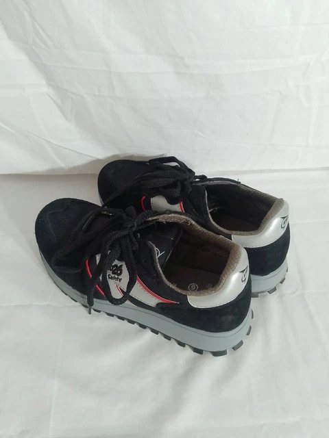 DUNLOP KT26 SIZE 6uk Black Steel Toe Sneakers Shoes Work Safety Boots ...
