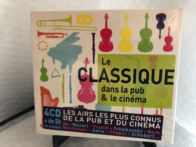 LE CLASSIQUE DANS La Pub Et Le Cinema - 4 Cd Compilation 76 Titres ...
