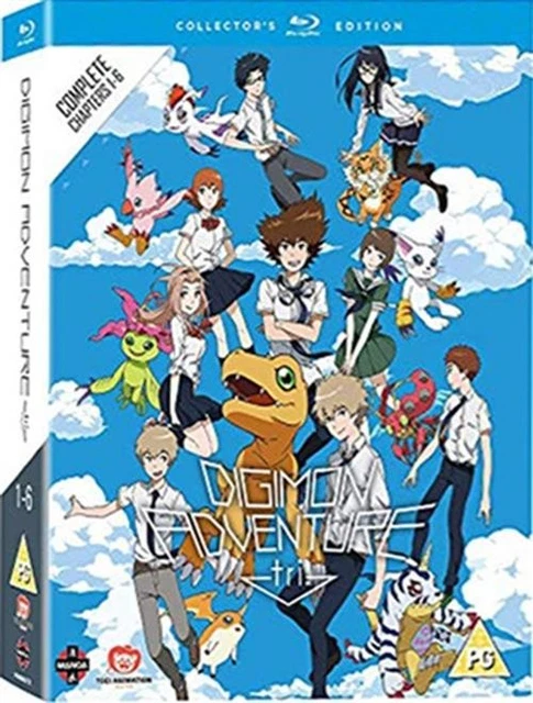 DIGIMON ADVENTURE TRI The Complete Movie Collection Anime Blu-ray ...