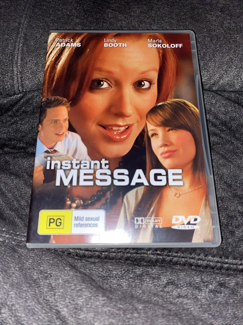 INSTANT MESSAGE DVD Patrick Adams Lindy Booth Marla Sokoloff Like New ...