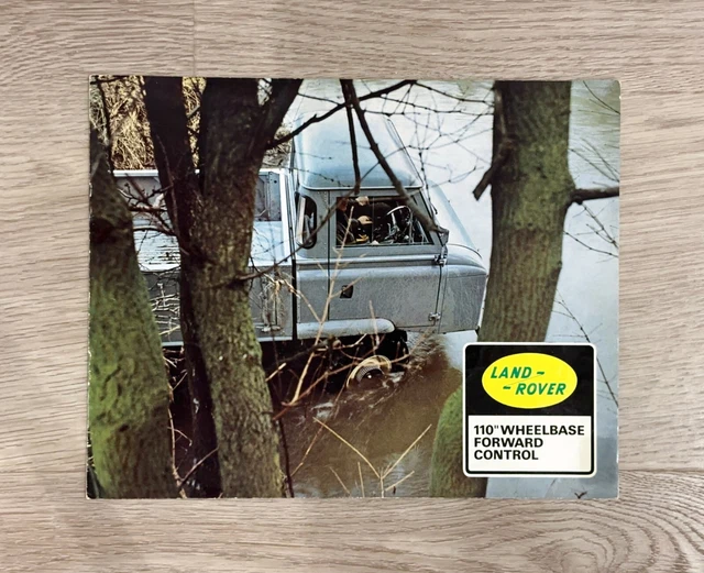 LAND ROVER 110& Wheelbase Forward Control - No 707 - 1969 Brochure £34. ...