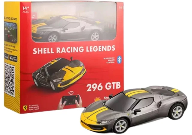 FERRARI 296 GTB 1/41 RC Bluetooth Shell Burago EUR 59,95 - PicClick IT