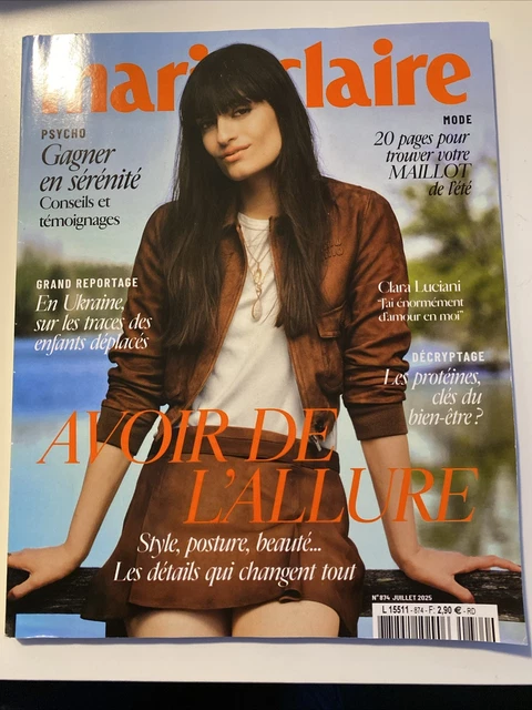 CLARA LUCIANI - Magazine Marie Claire 2025 EUR 10,00 - PicClick FR