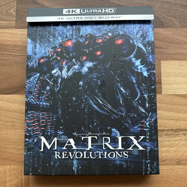 THE MATRIX REVOLUTIONS Full Slip 4K UHD Blu-ray Steelbook Manta Lab £45.00 - PicClick UK