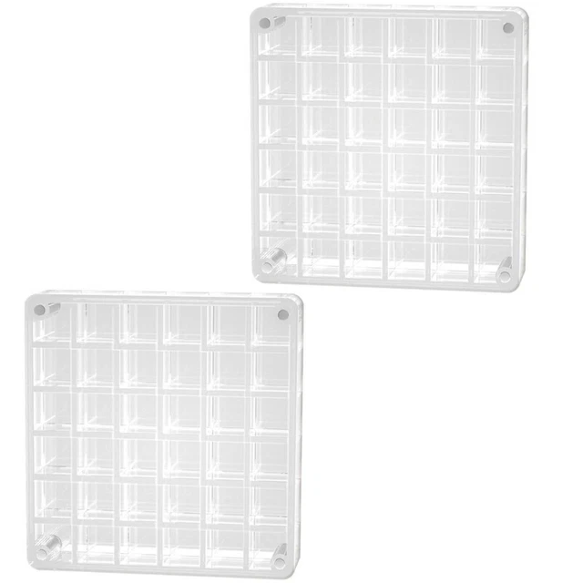 CLEAR ACRYLIC SHELLS Showcases Box Seashells Display Case for Collector ...