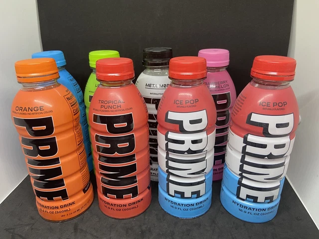 8 PRIME HYDRATION Drink By LOGAN PAUL x KSI - EMPTY BOTTLES Ice Pop ...