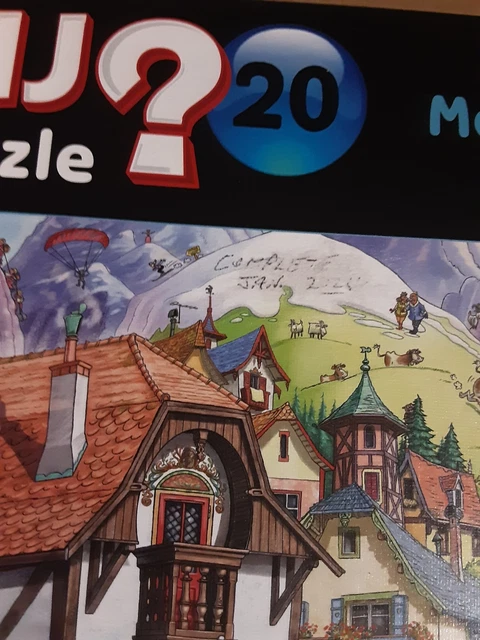 WASGIJ MYSTERY NO20 Mountain mayhem Complete in good condition box ...