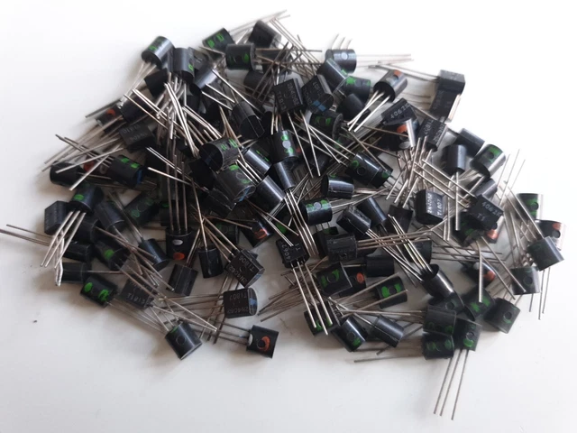 JOBLOT 113 X VINTAGE TEXAS INSTRUMENTS 2N4062 2N4062K TRANSISTOR (A649 ...