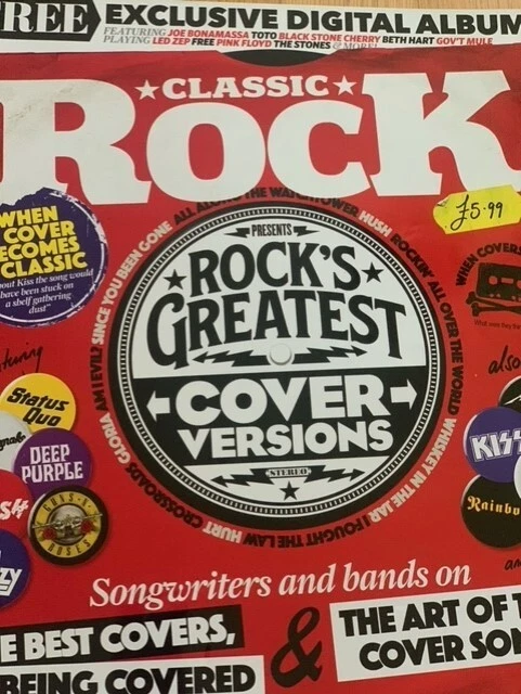 CLASSIC ROCK MAGAZINE March 2022 Issue 298 Rocks Greatest Cover ...