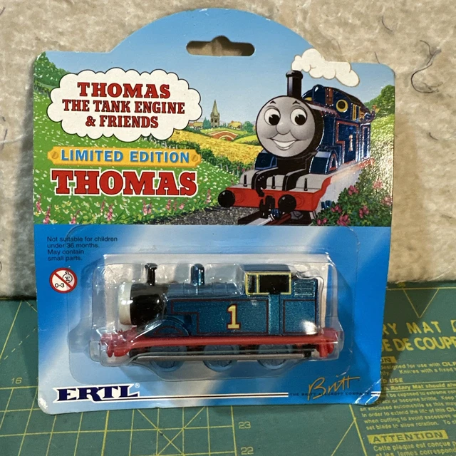 THOMAS THE TANK Engine Ertl Limited Edition Metallic Blue Original ...