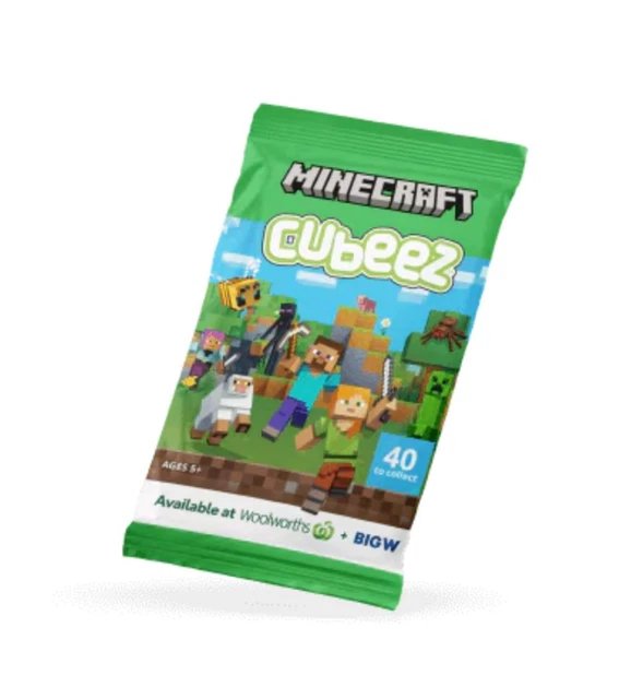 2025 WOOLWORTHS MINECRAFT Cubeez - Pick Your Set! $1.00 - PicClick AU