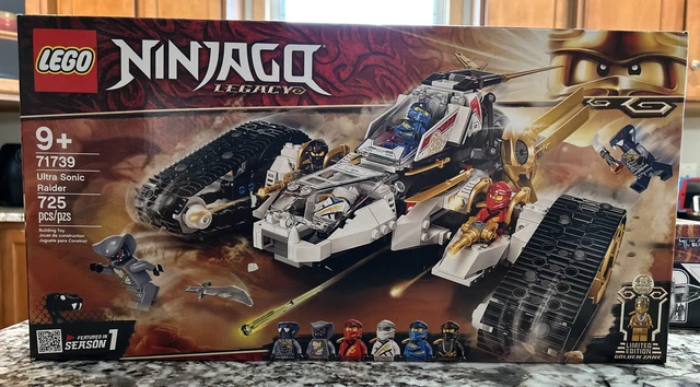 LEGO NINJAGO LEGACY - Ultra Sonic Raider - Kit 71739 - New Sealed Box ...