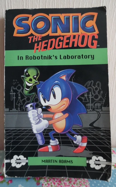SONIC THE HEDGEHOG In Robotniks laboratory Martin Adams paper back 1993 ...