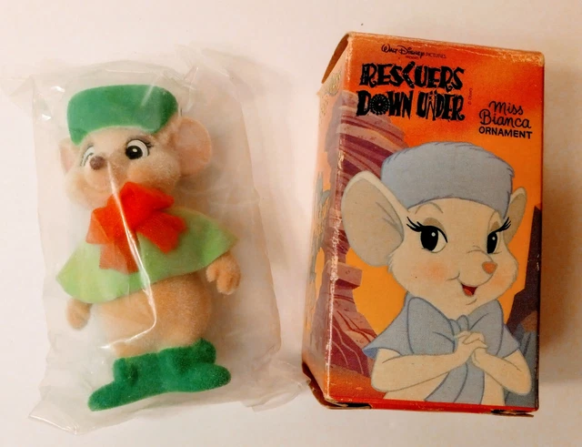 VTG 1990 MCDONALD'S Disney Rescuers Down Under Miss Bianca Christmas ...