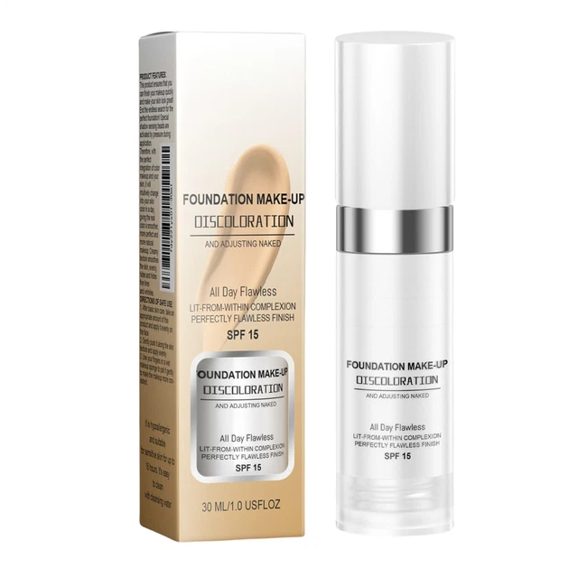 1/2PCS MAGIC FLAWLESS Colour Color Changing Foundation Makeup Change ...