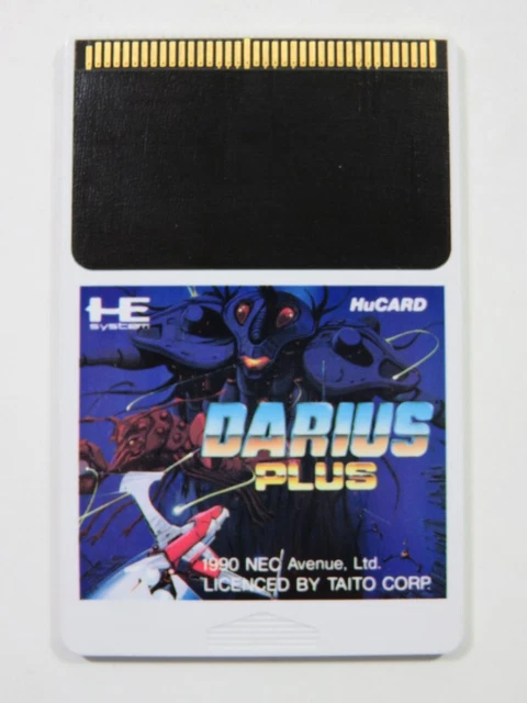 DARIUS PLUS NEC Pcengine (Pce) Hucard Ntsc-Japan (Cartridge Only) EUR ...