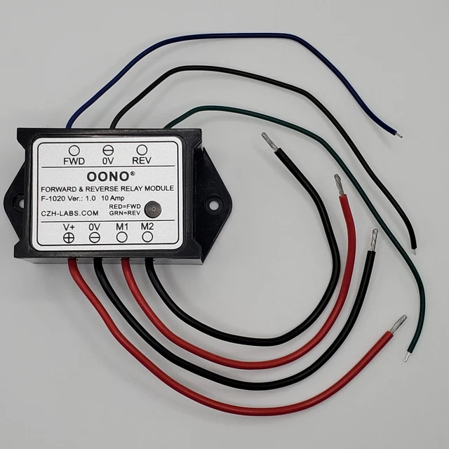 FORWARD AND REVERSE Relay Module for Motor/Linear Actuator, (24 volt ...