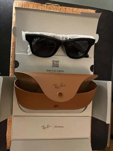 RAY-BAN META WAYFARER Gen 2 L Polar Gradient Graphite RW4012 - New In ...