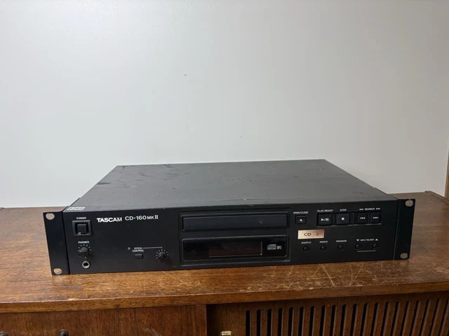 TASCAM CD-160 MK2 Lettore CD Lettore Compact Disc Leggi! EUR 45,00 ...