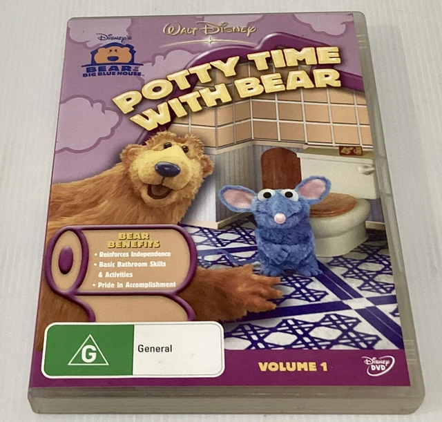 BEAR IN THE Big Blue House Potty Time With Bear Volume 1 DVD Region 4 ...