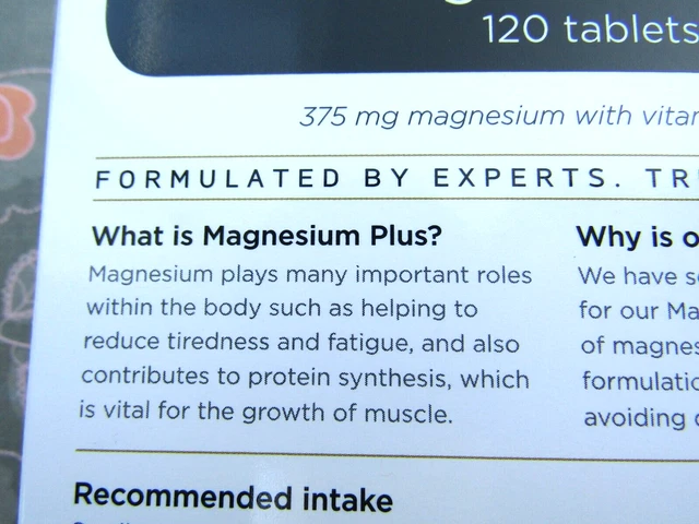 HEALTHSPAN ELITE MAGNESIUM Plus 375mg. *120 Tablets. Expiry 02/2027. £16.99 £12.68 - PicClick UK