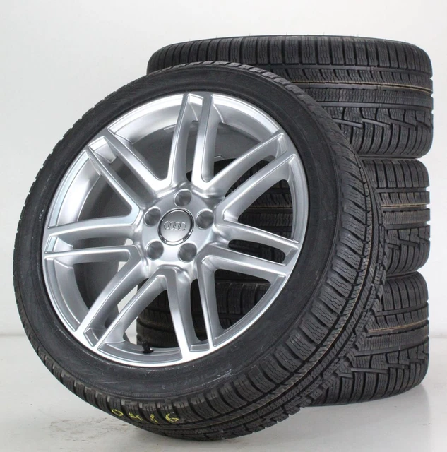 AUDI A8 S8 D4 4H Roues D'Hiver 19 Pouces Jantes en Alliage Argent ...