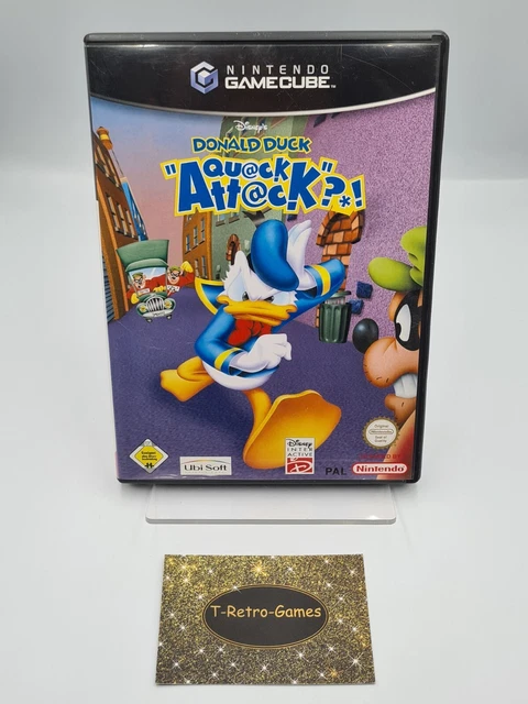 NINTENDO GAMECUBE DISNEY'S Donald Duck Quack Attack mit OVP und ...