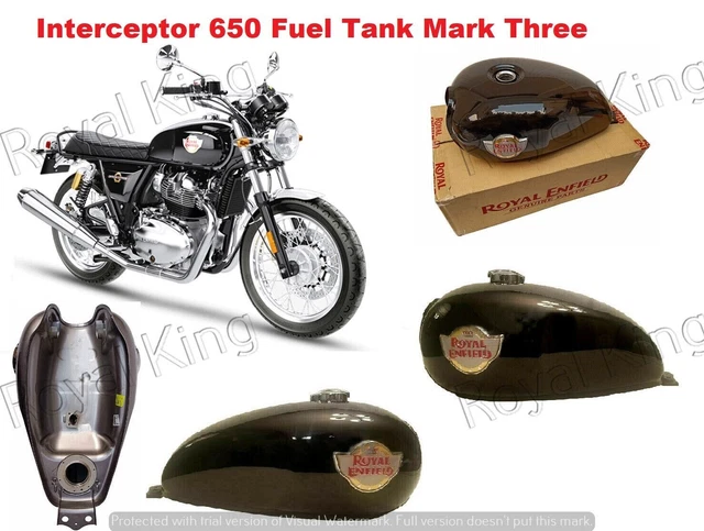 ROYAL ENFIELD INTERCEPTOR 650 Mark Three Fuel Gas "Petrol Tank" $470.91 ...