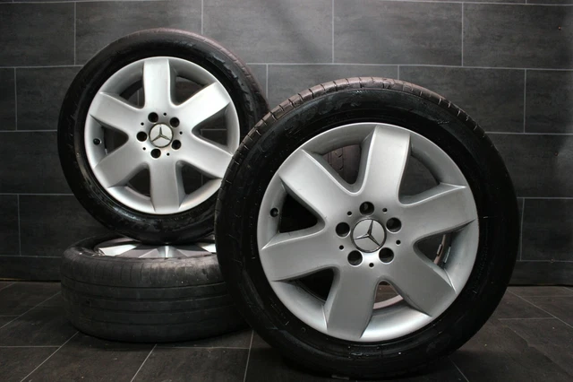 ORIGINAL MERCEDES CLASSE V Vito w639 Pneu D’Été Jantes 225 55 r17 17 ...