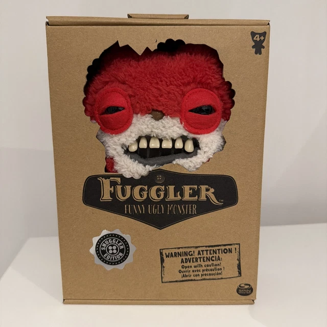 FUGGLER SKETCHY SQUIRREL Red Funny Ugly Monster Soft Toy Plush £15.06 ...