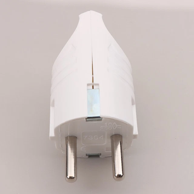 EUROPEAN PLUG 2P+E Schuko Plug With Earthing Electrical Socket 16A EU ...