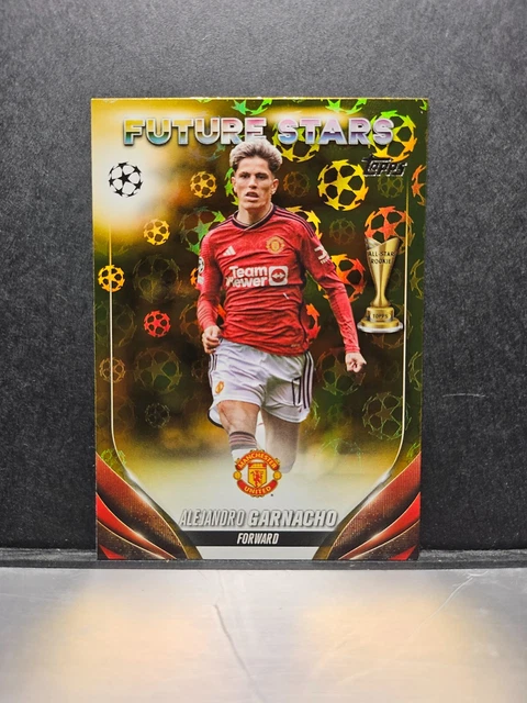 ALEJANDRO GARNACHO 115 Future Stars 2023-24 Topps UCC UEFA EUR 1,15 ...