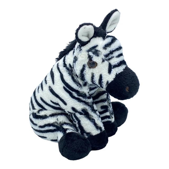 WILD REPUBLIC CUDDLEKINS Baby Zebra Plush 12” Stuffed Animal Safari Zoo ...