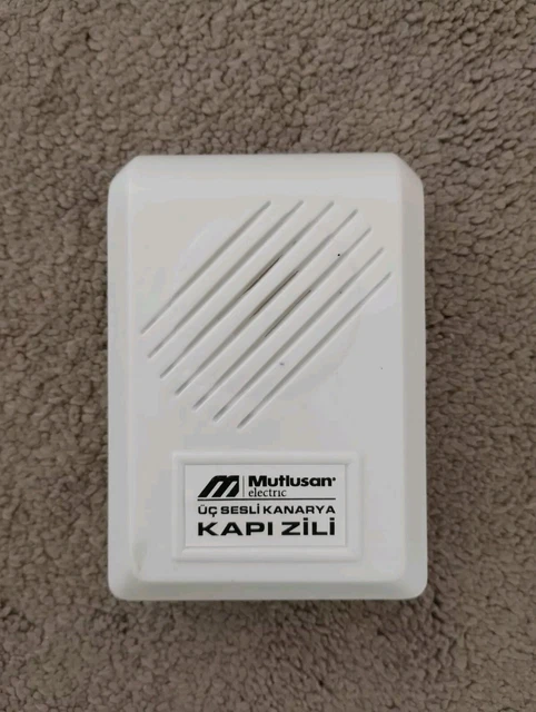 MUTLUSAN ELECTRIC WIRED 12v CANARY Bird Sound DOOR BELL CHIME $3.83 ...