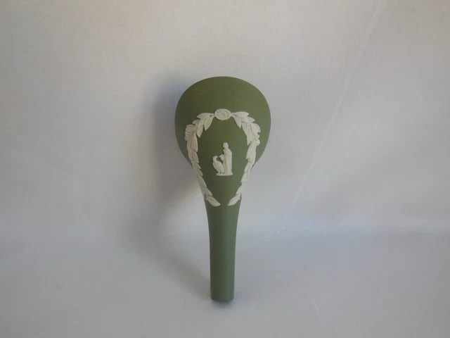 SAGE GREEN WEDGWOOD Jasper Jasperware Hebe & The Eagle Shoe Heel Made ...