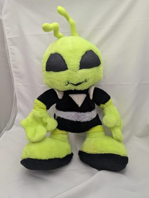 VINTAGE MARTY GREEN Suit Alien Martian Soft Plush Toy 15" Nanco 1998 £ ...
