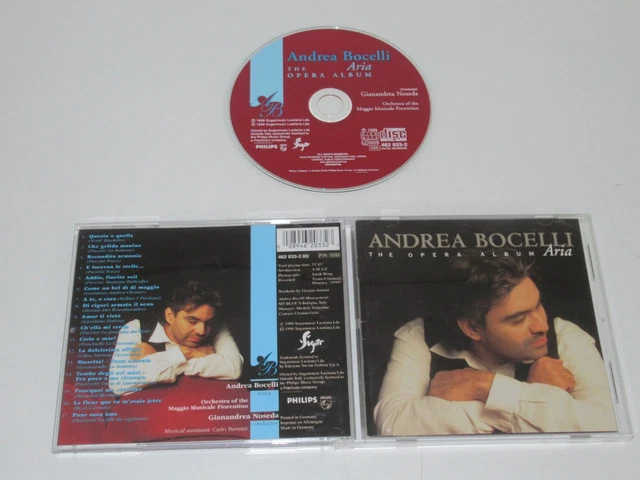ANDREA BOCELLI / Aria / The Opera Album (Philips 462 033-2) CD Album ...