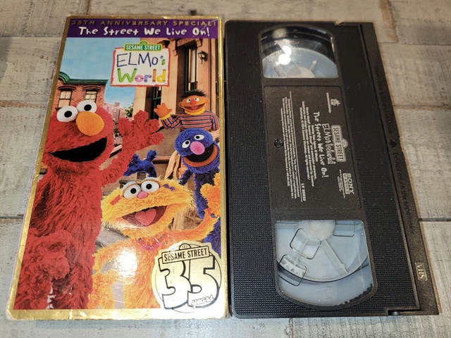 SESAME STREET- ELMO'S World: The Street We Live On! 35th Anniversary ...