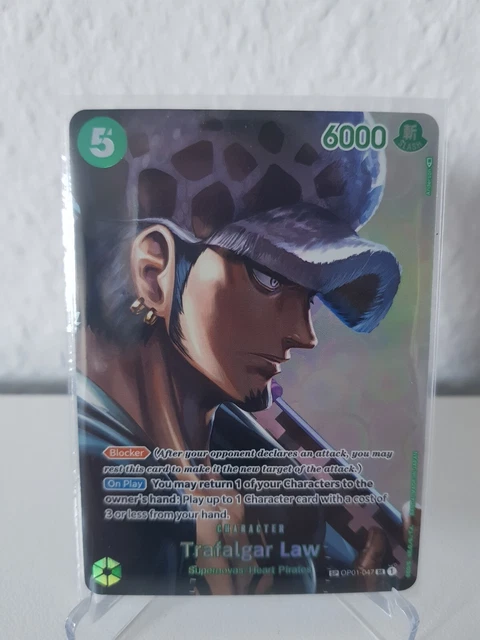 TRAFALGAR LAW OP01-047 Special Alt Art OP04 Kingdom of Intrigue ...