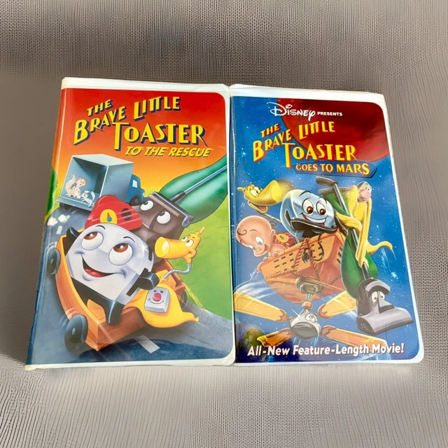 THE BRAVE LITTLE Toaster To The Rescue & Goes To Mars VHS's - Tested £ ...