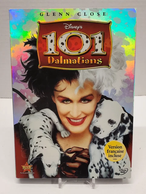 DISNEY 101 DALMATIANS DVD 2008 Live Action Glenn Close Very Good W ...