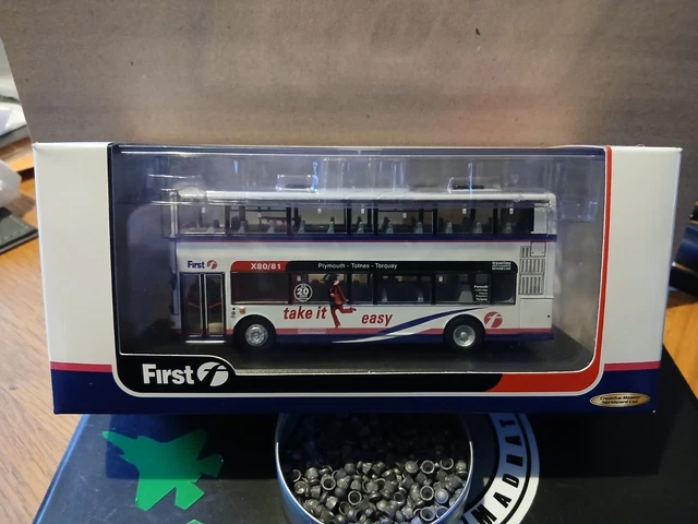 NORTHCORD MODEL BUSES..UKBUS 4008. OLYMPIAN ROYALE. FIRST IN DEVON ...