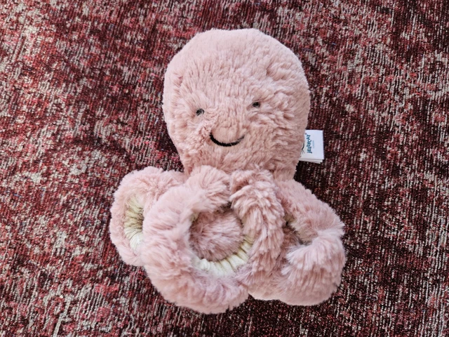 JELLYCAT BABY ODELL Octopus soft toy Small £9.99 - PicClick UK