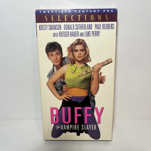 BUFFY THE VAMPIRE Slayer (VHS, 1996) Kristy Swanson, Donald Sutherland ...