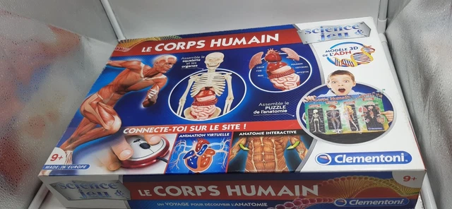 JEU DE SOCIÉTÉ Science & Jeu Le Corps Humain de Clementoni EUR 10,00 ...