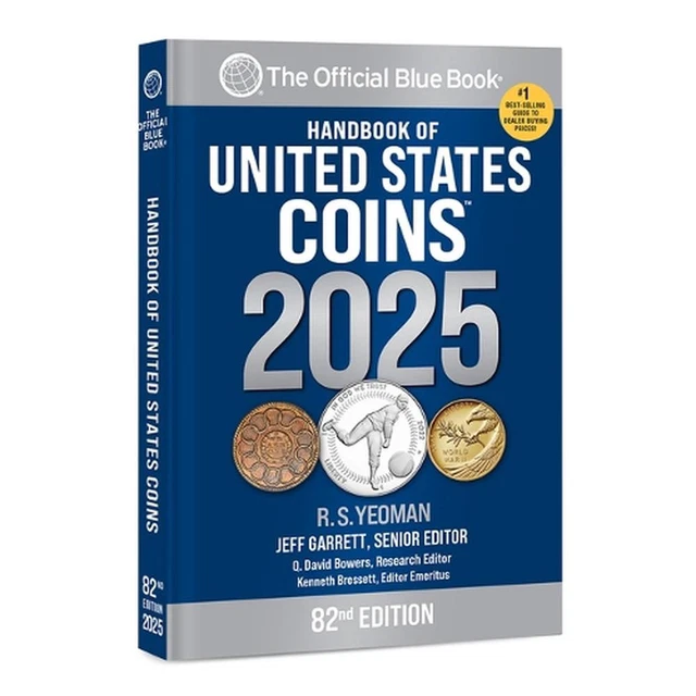 HANDB UNITED STATES Coins 2025: The Official Blue Book by Jeff Garrett ...